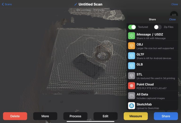【iPadPro】3DScannerApp(LiDARスキャナ)で3Dスキャンしよう！手順や設定の紹介 | ねこさかみち